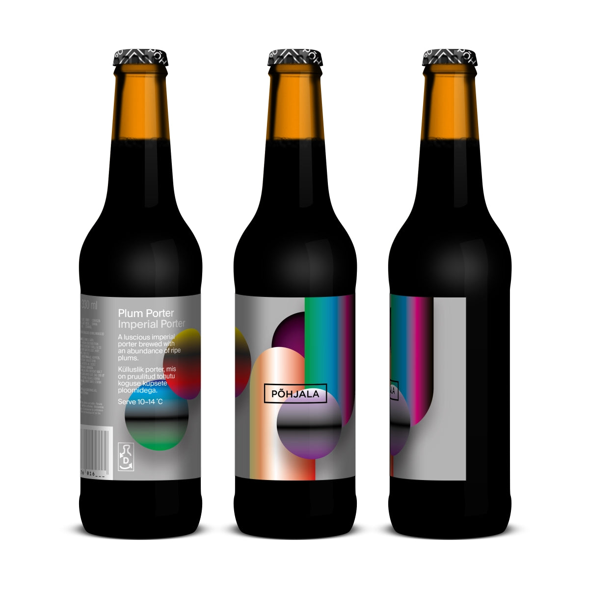 Cerveza Pohjala Plum Porter Imperial Porter botella 330 ml – Alambique 251