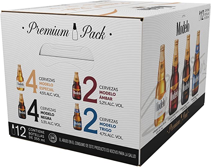 Cerveza Modelo Especial Premium Pack 12 Botella 355 ml – Alambique 251